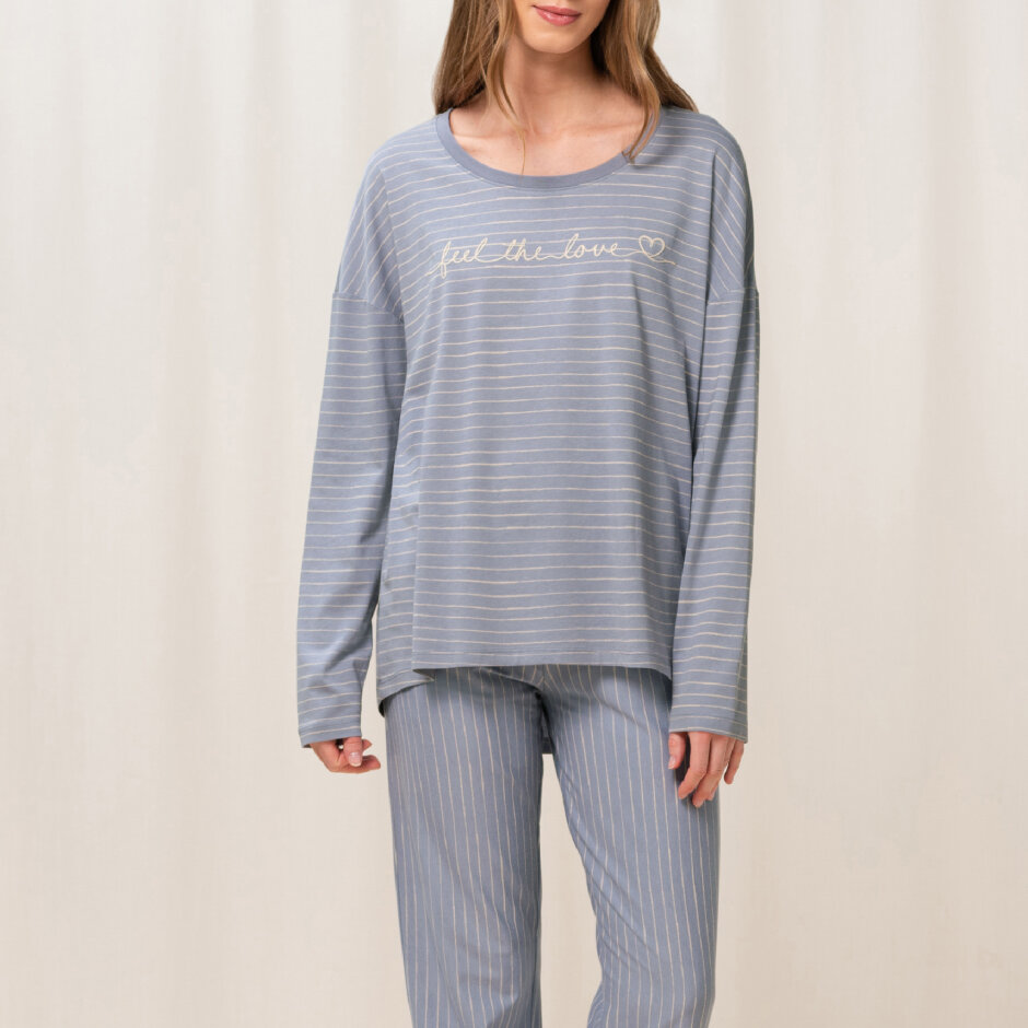 Pyjamas - Triumph - Pyjamas Light Grey Melange