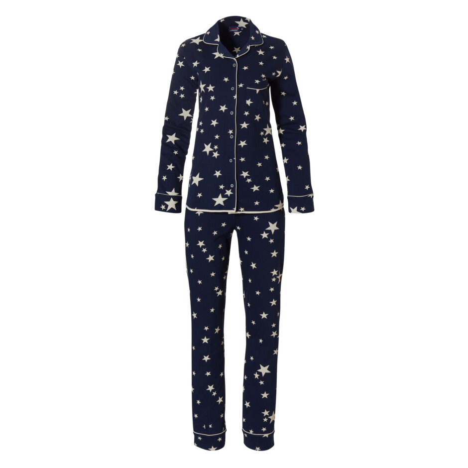 Pyjamas - Pastunette - Pyjamas med print Dark Blue