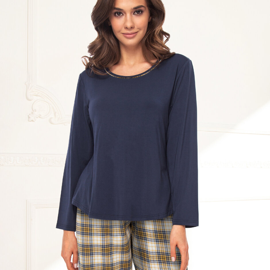 Pyjamas - Lady avenue - Pyjamas Sæt Indigo