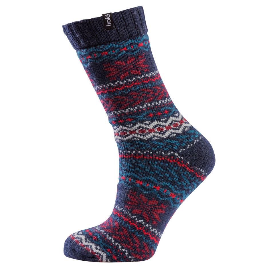 Sokker - Trofé - Uld Strømpe Navy