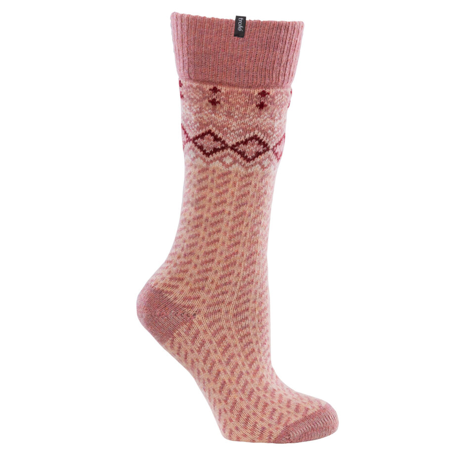 Sokker - Trofé - Uld Strømpe Rosa