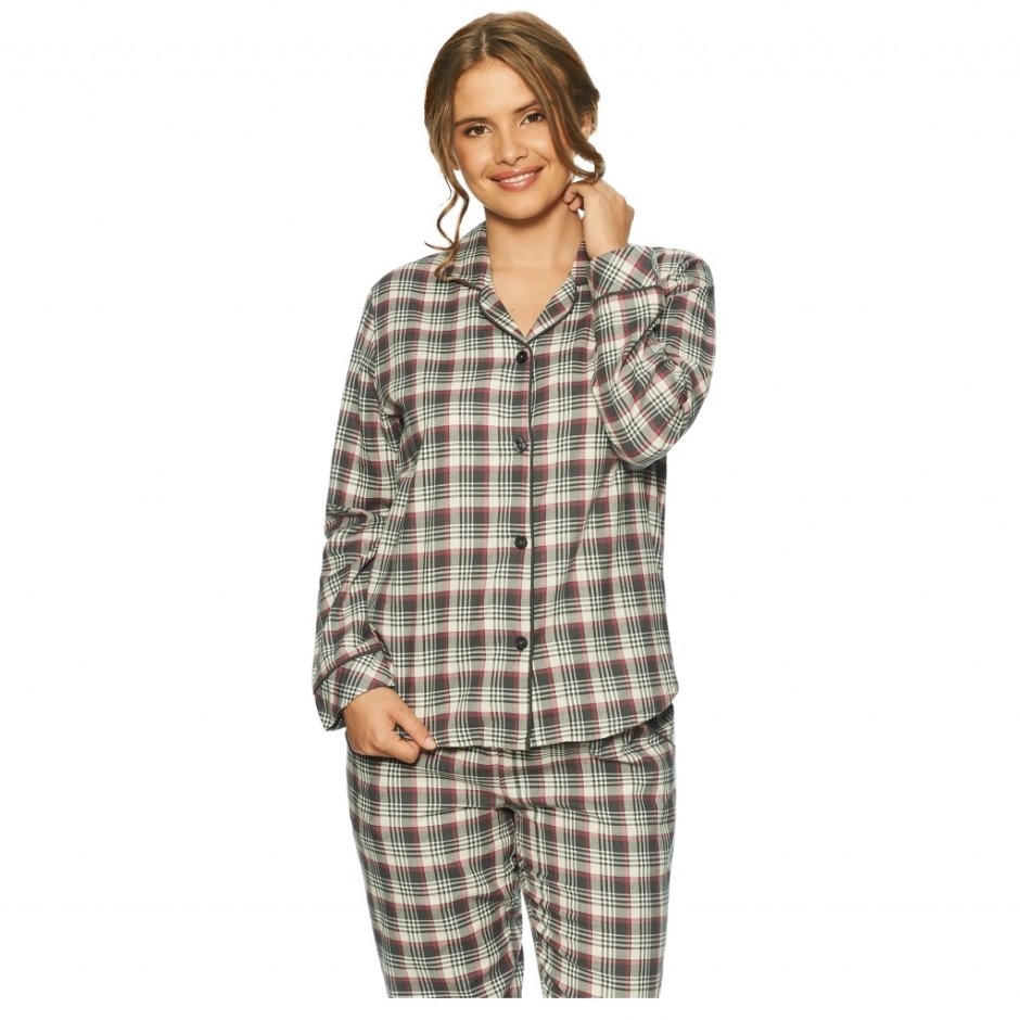 Flannel pyjamas i tern - Lun og vamset pyjamas - Shop på Sass.dk
